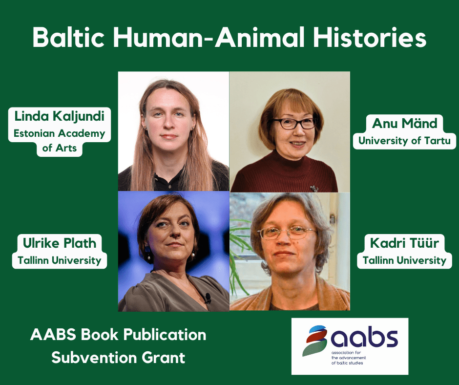 Baltic Human-Animal Histories: Book Subvention Report – AABS